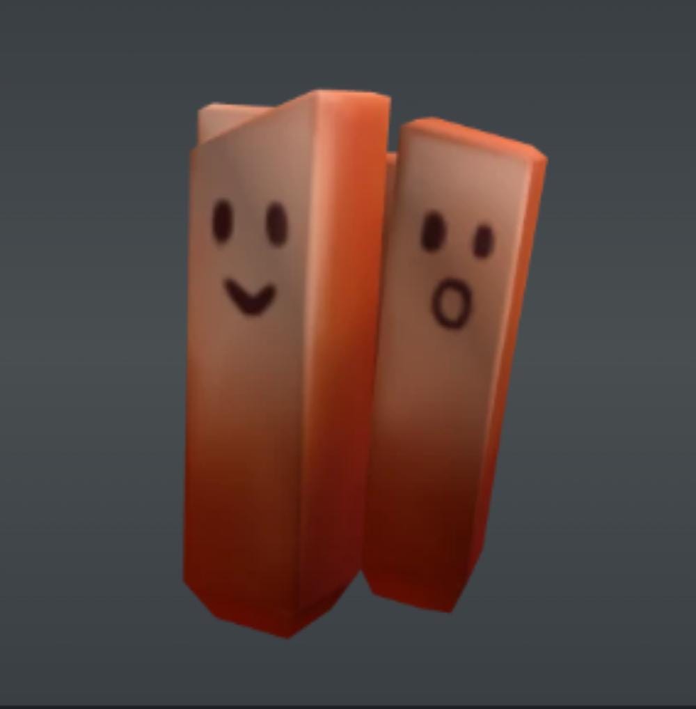 Roblox DLC Pile O' Sweet Potato Fries Bundle Limited Edition *DIGITAL ...