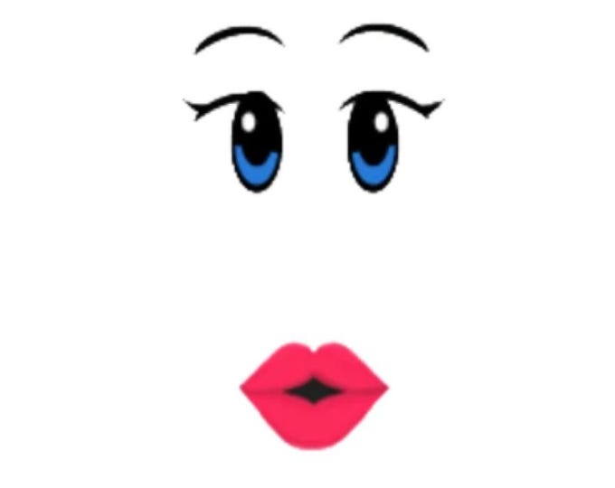 Roblox DLC Sapphire Gaze Face Limited Edition *DIGITAL Code* Worldwide ...