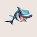 Roblox DLC Shoulder Shark Limited Edition *DIGITAL Code* Worldwide ...