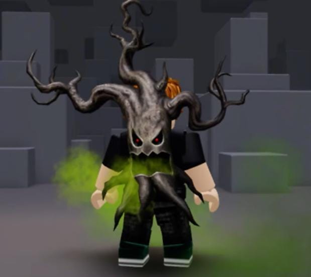 Roblox DLC Gnarly Tree Ghoul Back Buddy Limited Edition *DIGITAL Code ...