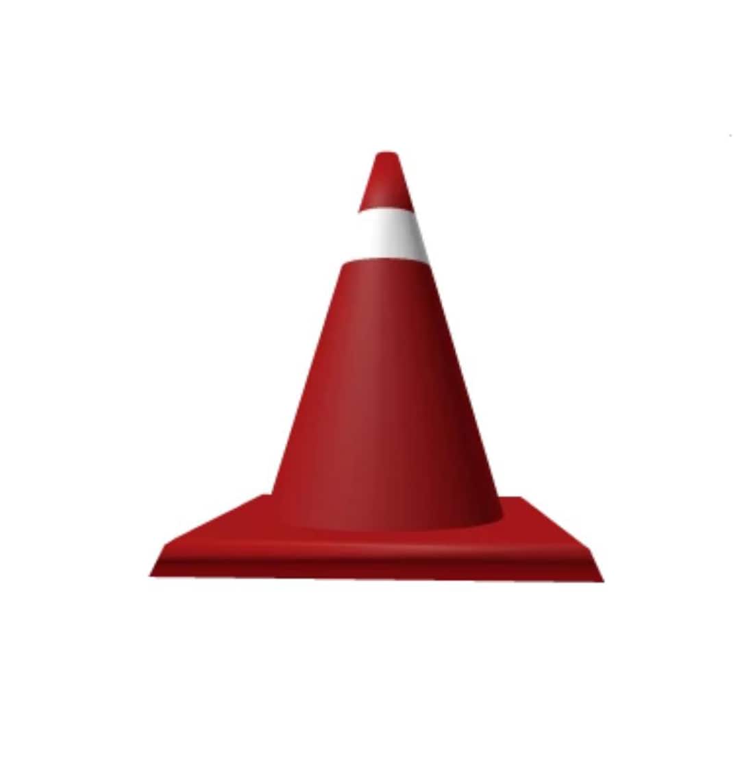 Roblox DLC Red Traffic Cone Hat Limited Edition *DIGITAL Code ...