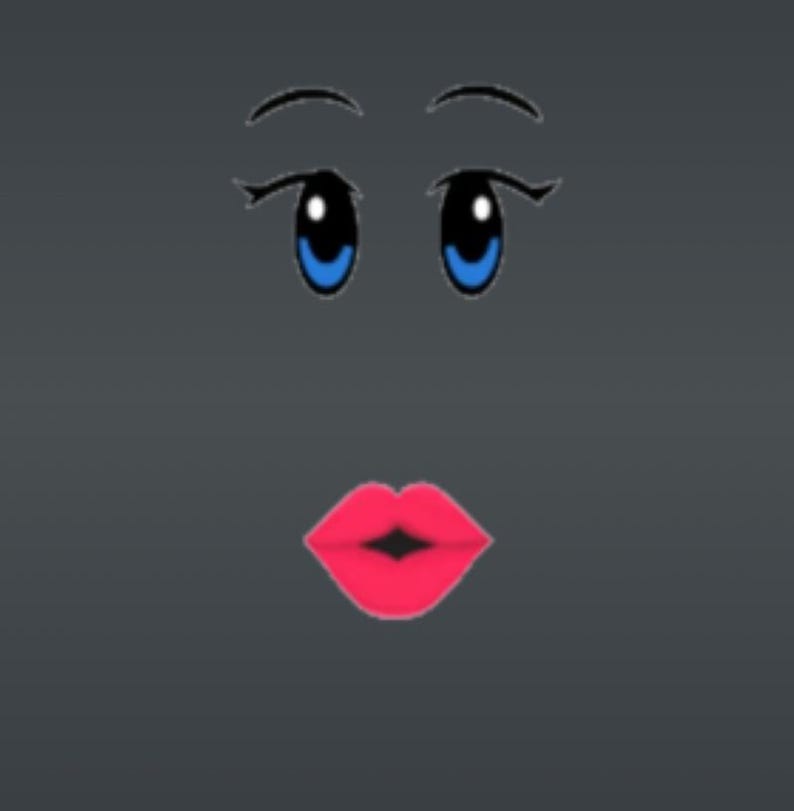 Roblox DLC Sapphire Gaze Face Limited Edition *DIGITAL Code* Worldwide ...