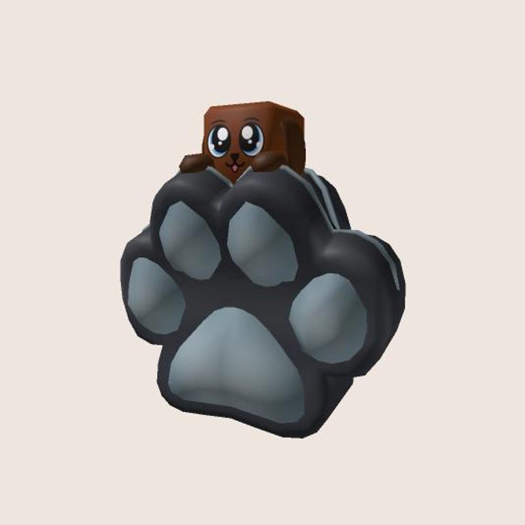 Roblox DLC Doggy Backpack Accessory Limited Edition *DIGITAL Code ...