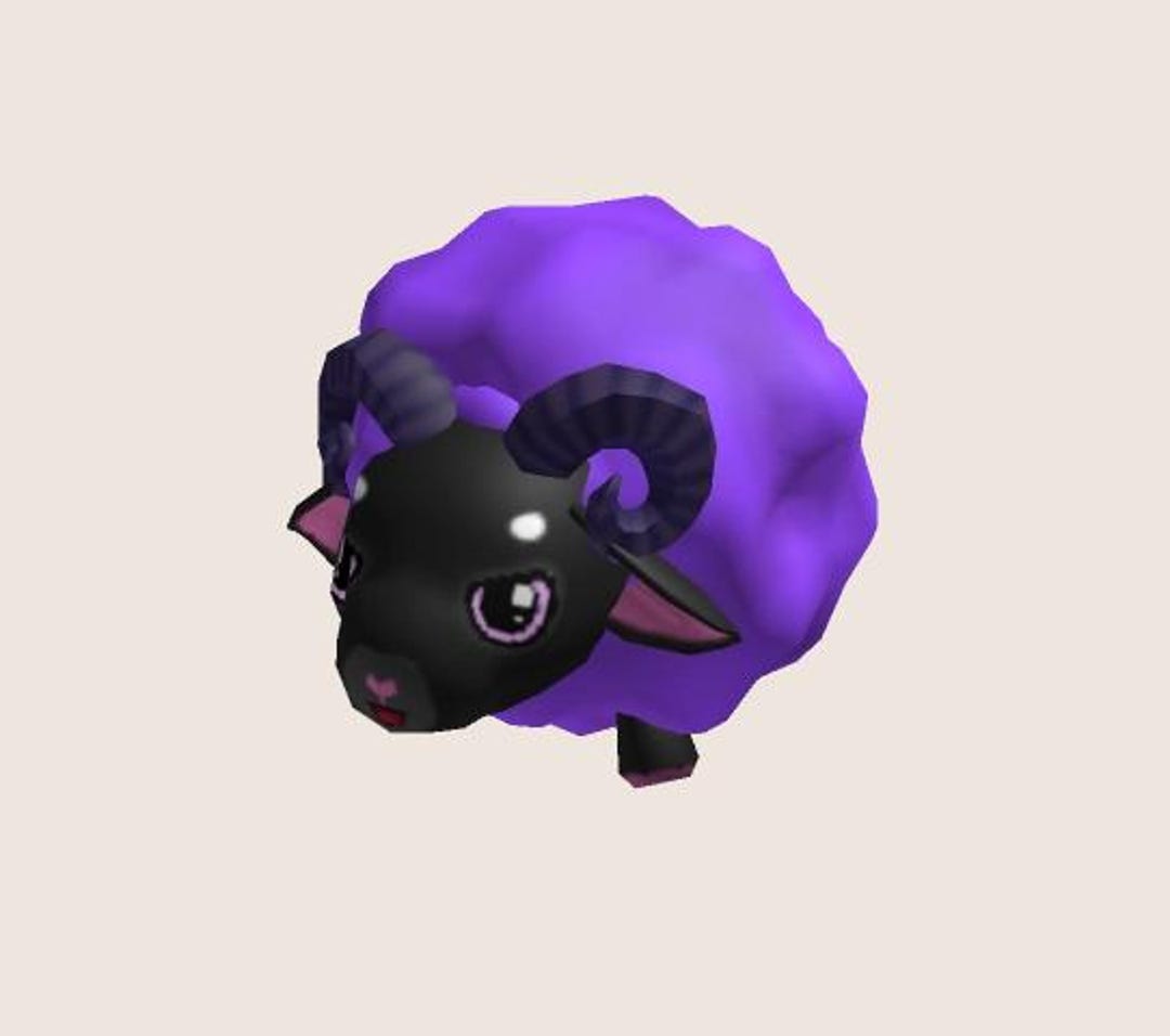 Roblox DLC Void Sheep Shoulder Pet Accessory Limited Edition *DIGITAL ...