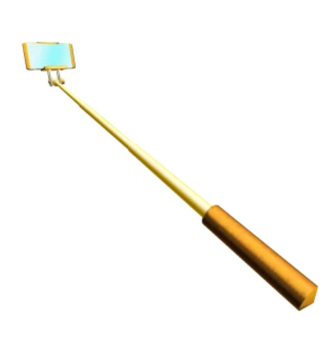 Roblox DLC Gold Plated Selfie Stick Limited Edition *DIGITAL Code ...