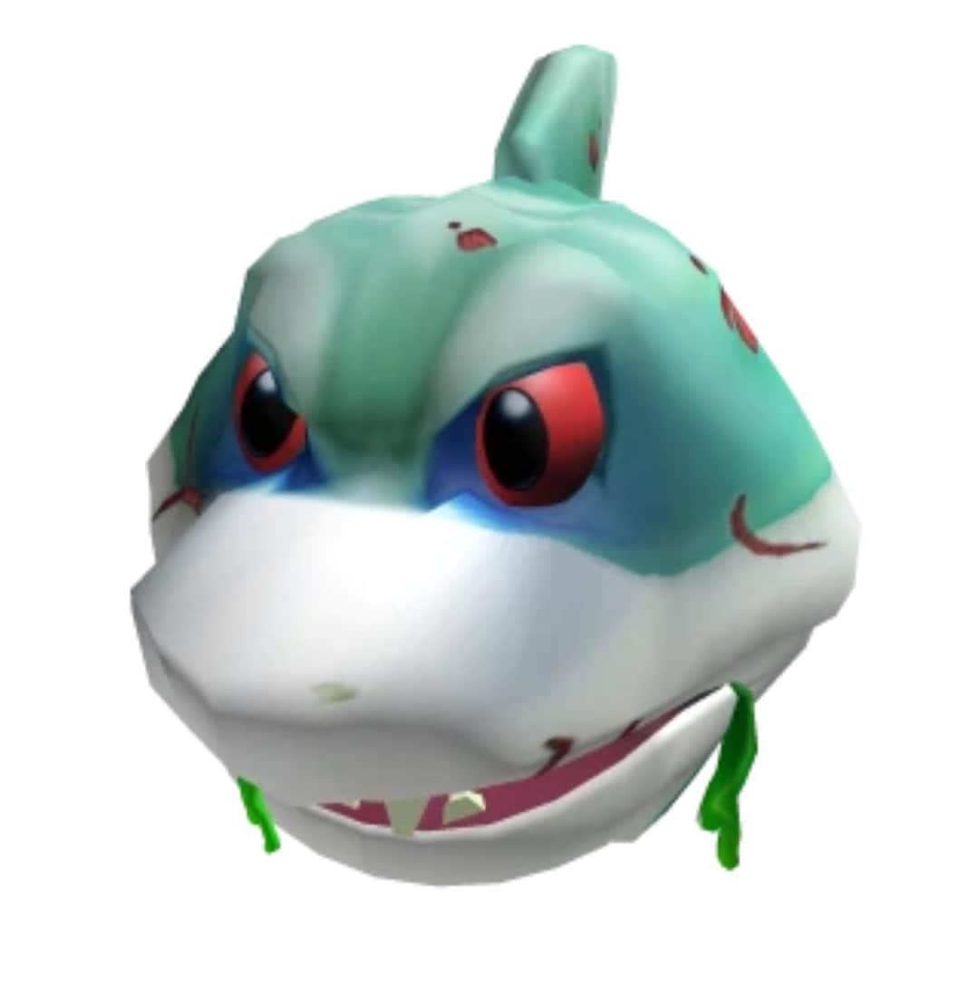 Roblox DLC Rotted Sharkface Hat Limited Edition *DIGITAL Code ...