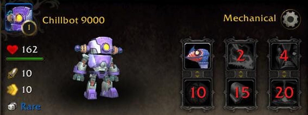 World of Warcraft Wow Chillbot 9000 Battle Pet Limited Edition *DIGITAL ...