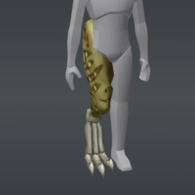 Roblox DLC T Rex Skeleton Bundle Limited Edition *DIGITAL Code ...