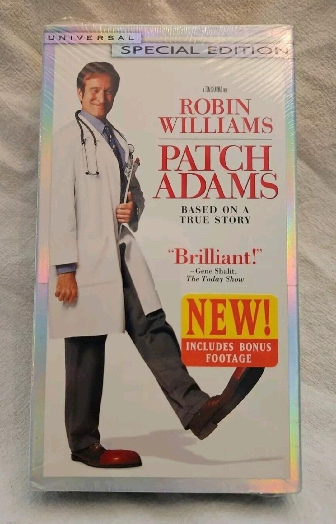 Patch Adams (VHS, 1999, Extra Footage/ Special Edition) New Sealed - Etsy