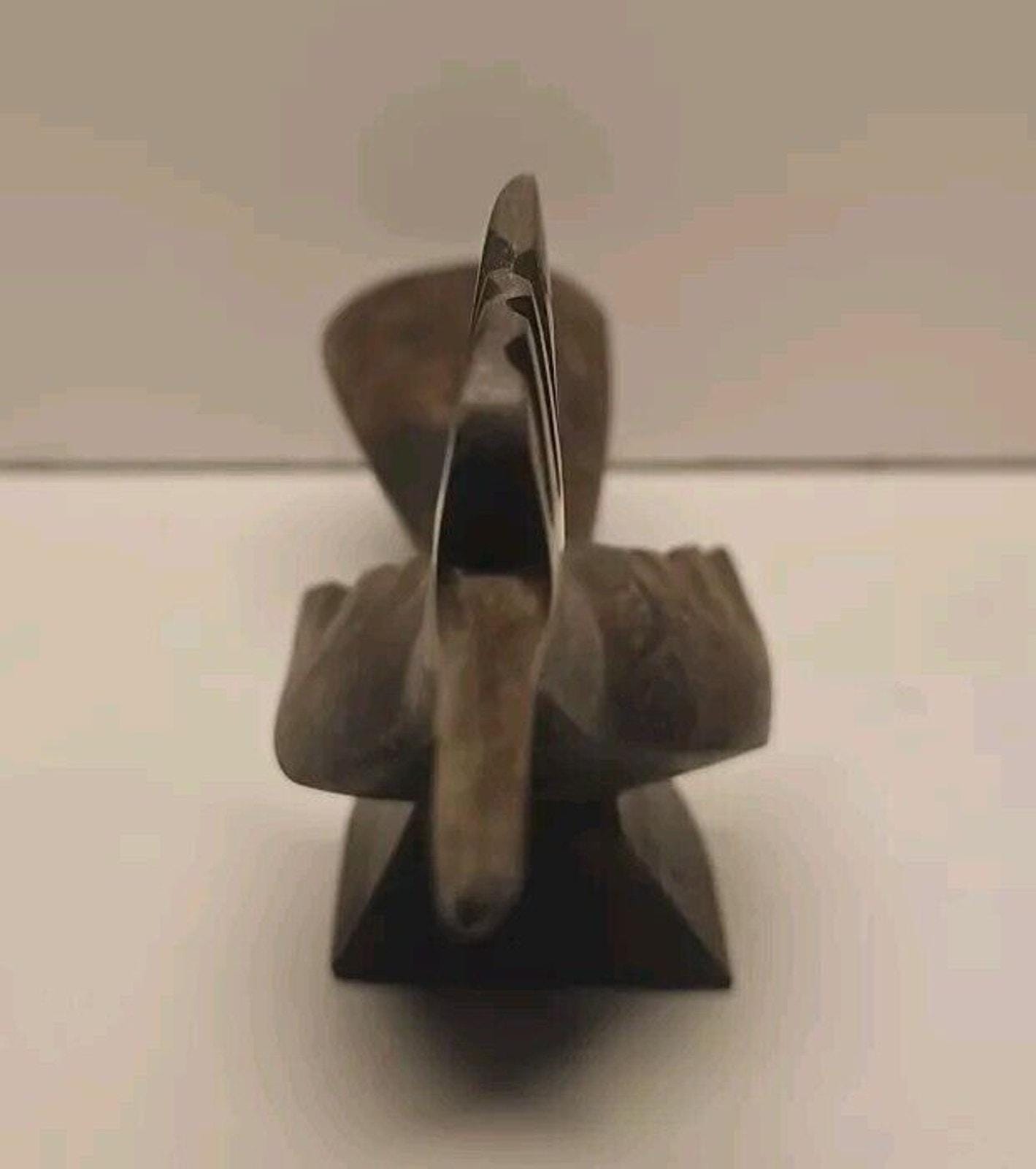 Vintage Mid Century Small Carved Wood Road Runner Statue 9” - Etsy