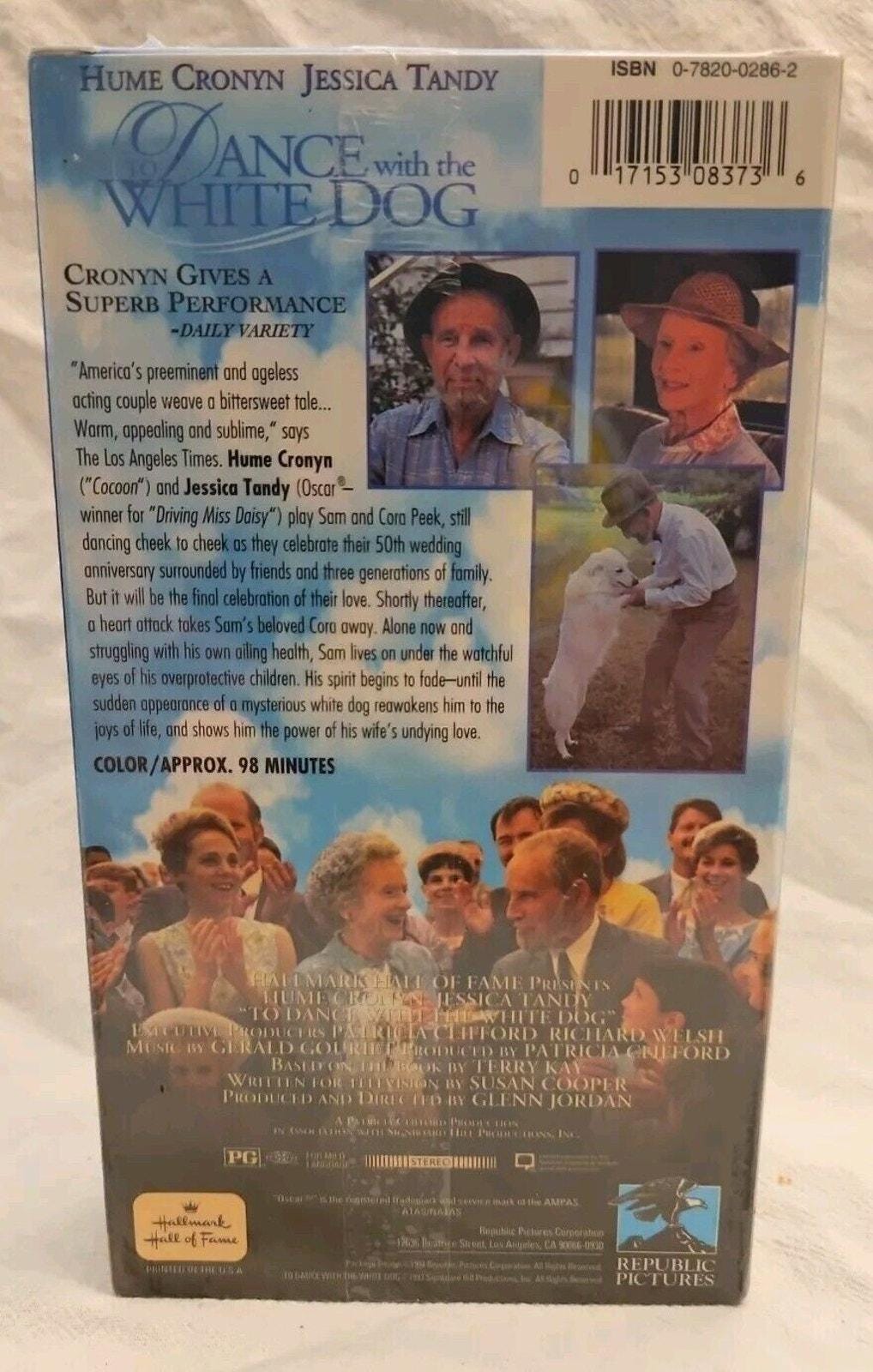 To Dance With the White Dog VHS, 1994 New Sealed - Etsy