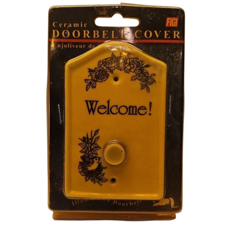 Doorbell Button Cover - Etsy