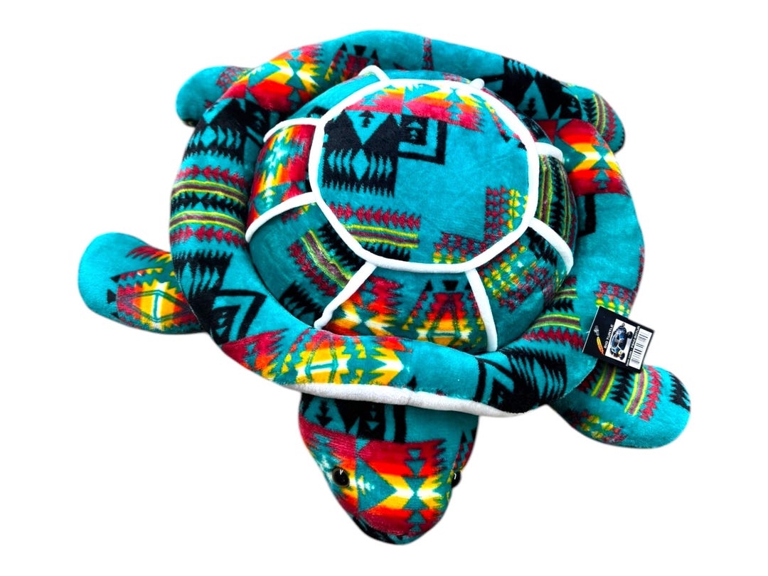 Giant Native Turtle Plush – 22 Inch Stuffed Animal - Etsy