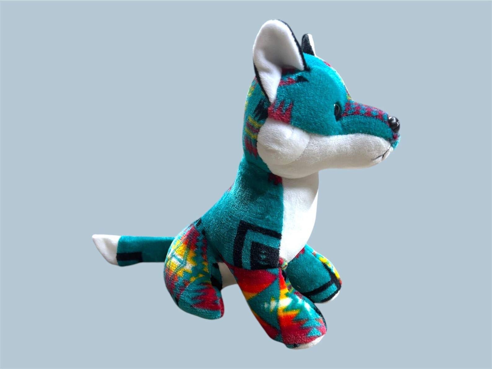 Native-inspired Plush Fox – 12 Inch Soft Toy - Etsy