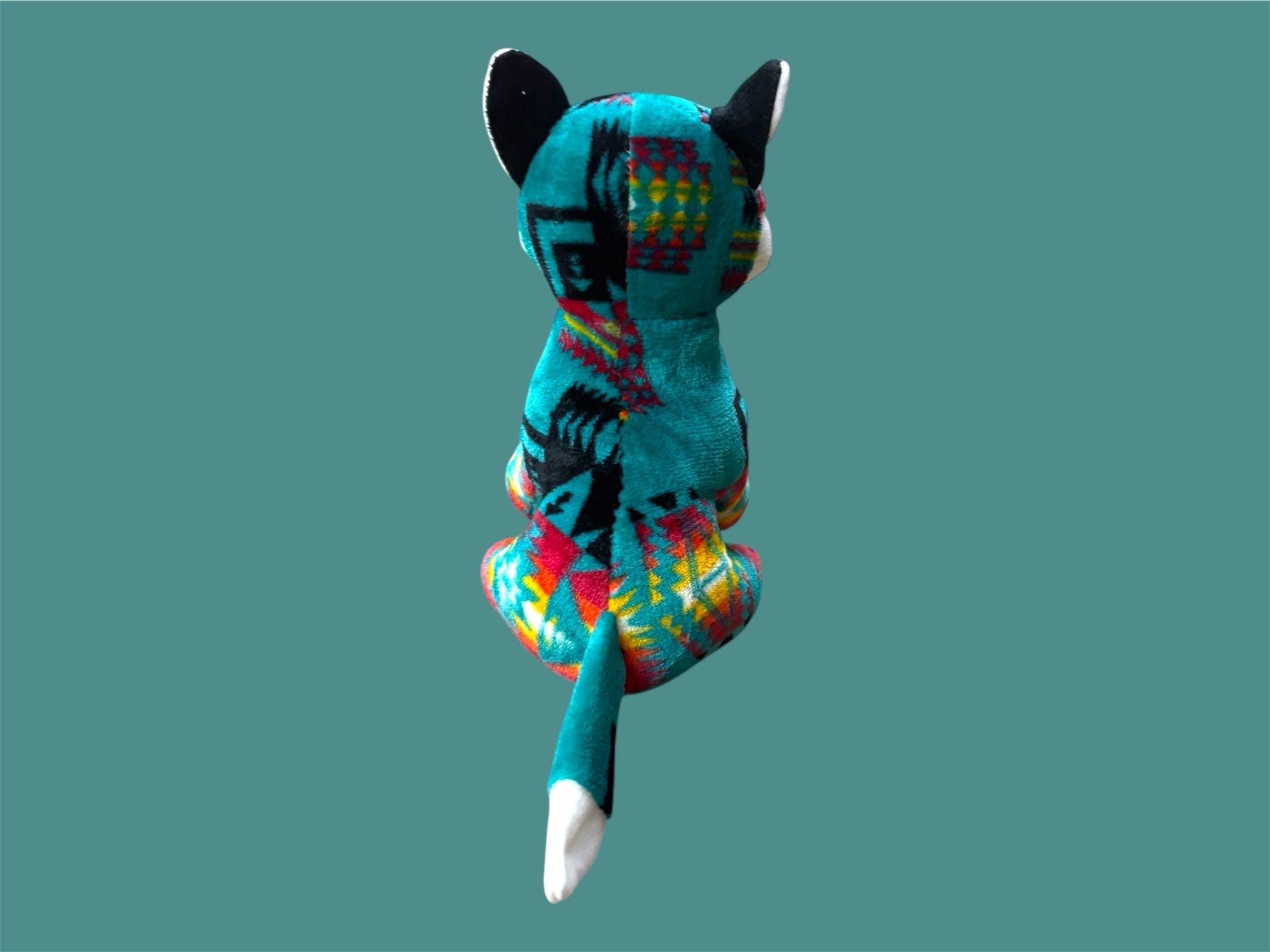 Native-inspired Plush Fox – 12 Inch Soft Toy - Etsy