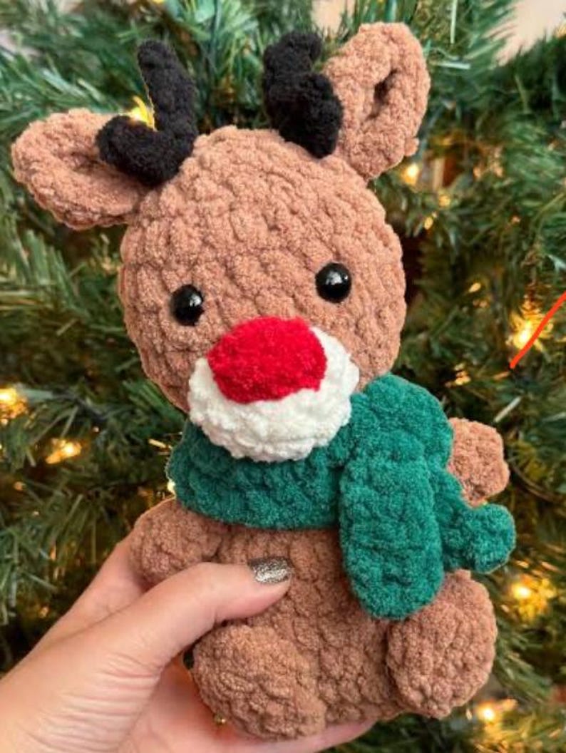 Crochet Reindeer - Etsy