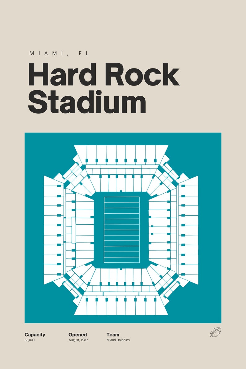 Sports Stadium Wall Poster - Etsy