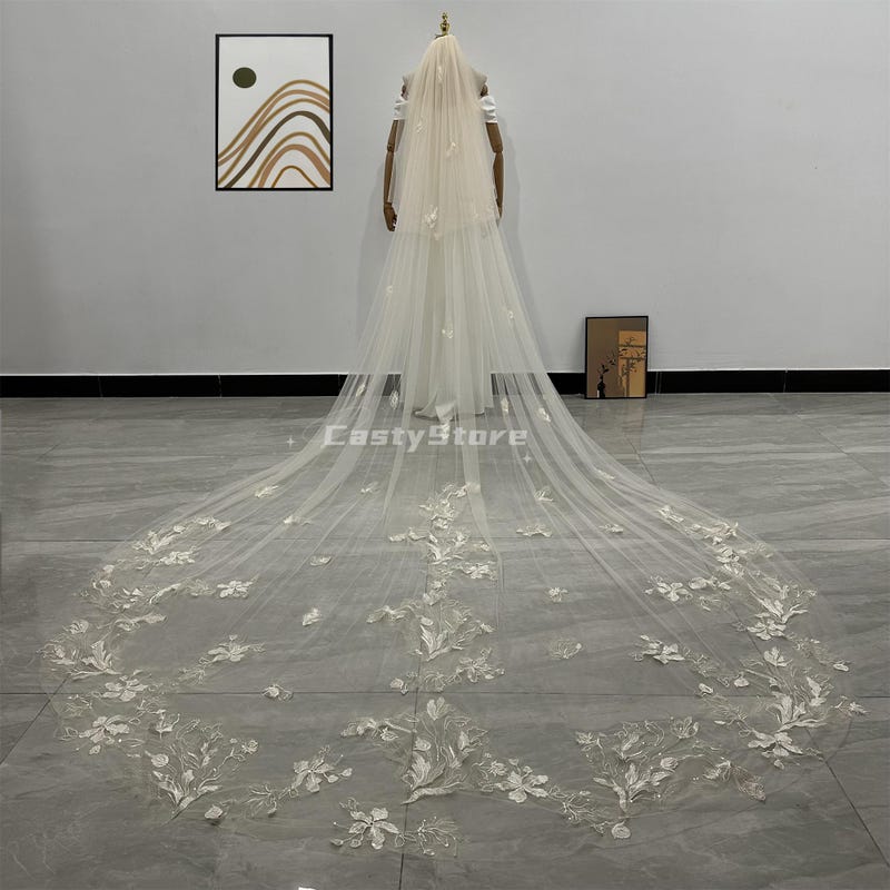 Champagne Veil - Etsy