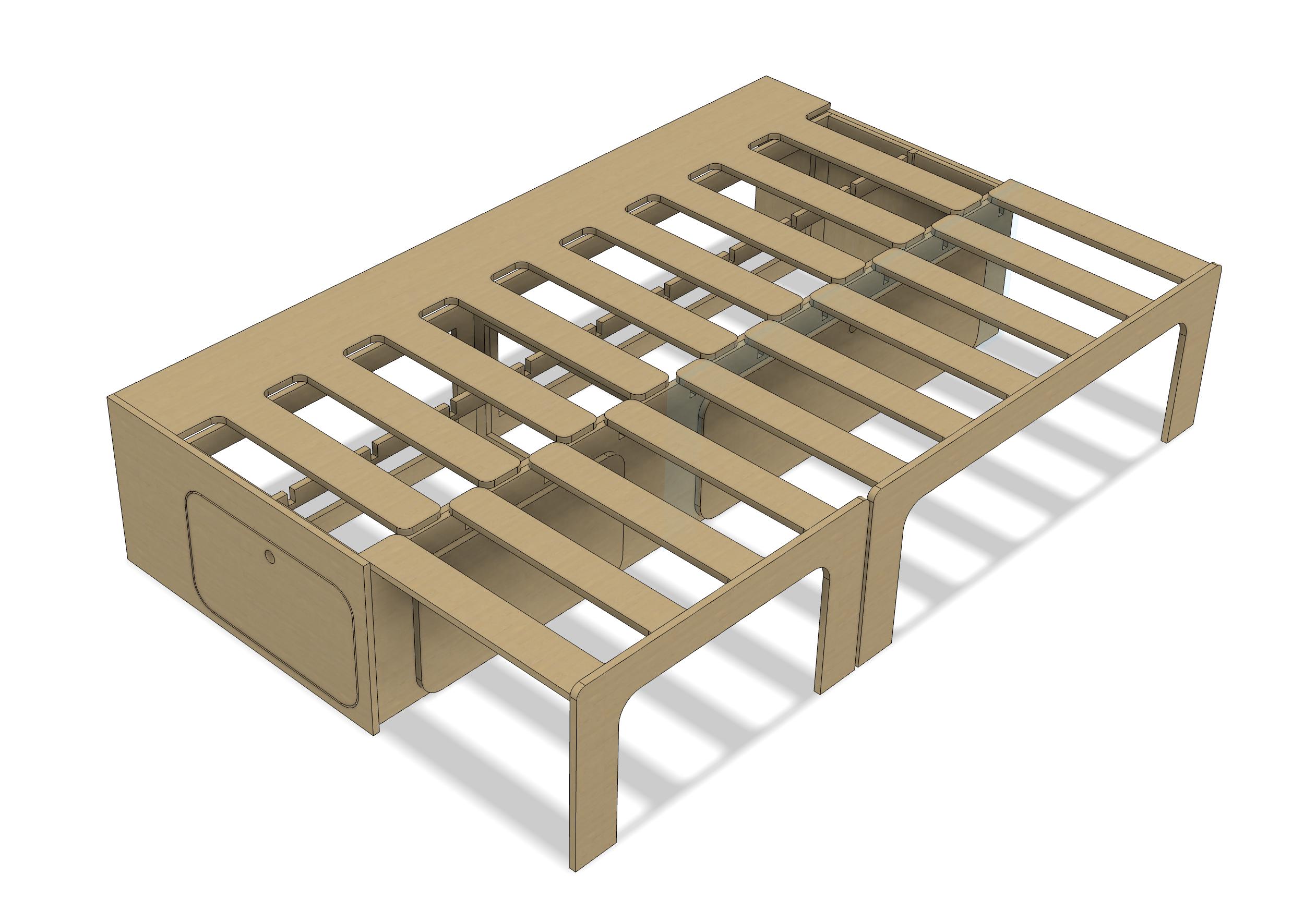 Plans lit peigne de camping-car / Van / Fourgon - 190 ou 180 cm ...