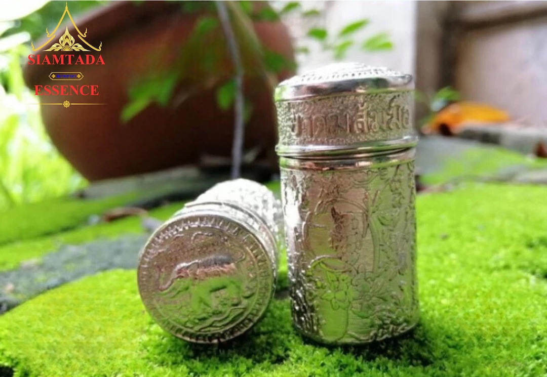 Thai Herbal Inhaler, Hand of Buddha (som O Mue) With Traditional Thai Design. - Etsy