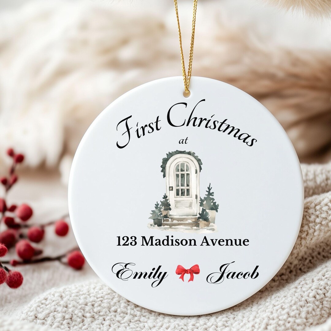 Our New Home Christmas Ornament, First Christmas New Home Ornament ...