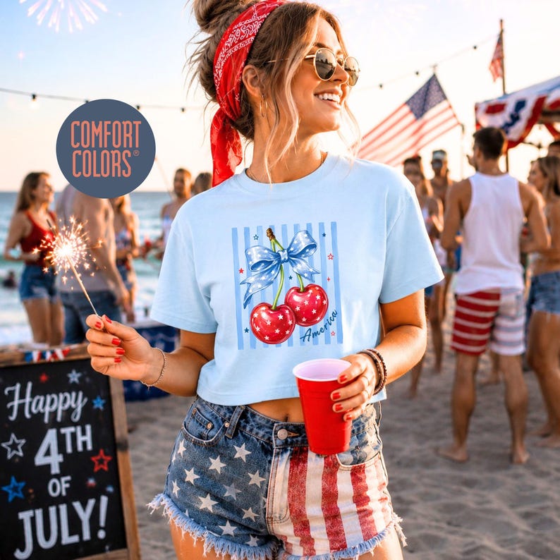 Comfort Colors® America 250th Anniversary Boxy Tee Shirt, Patriotic ...