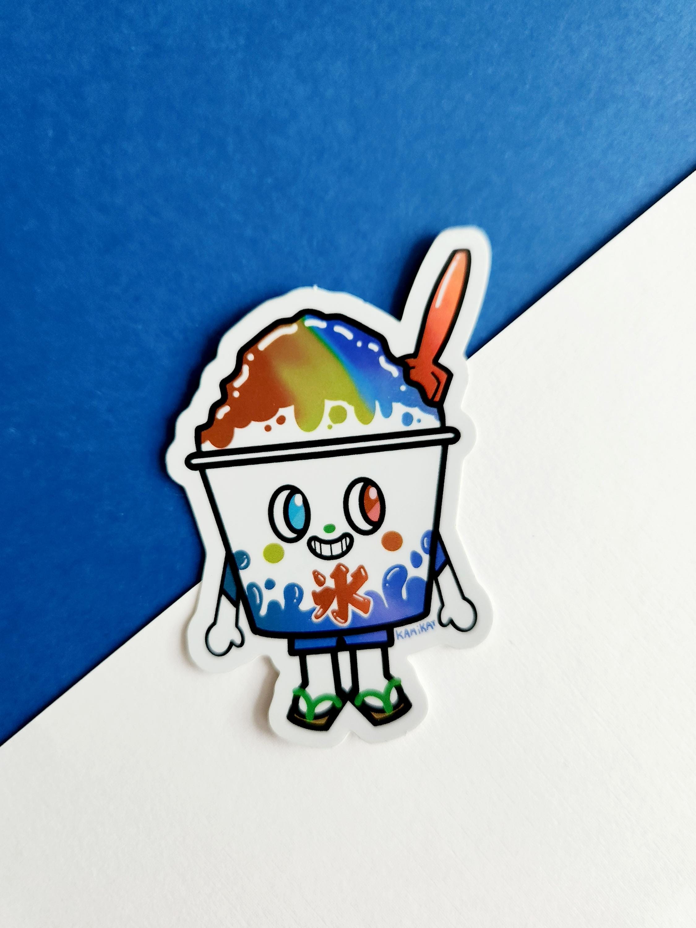 Shaved Ice Sticker | Vinyl Sticker, Die-cut Sticker, Cute Sticker ...