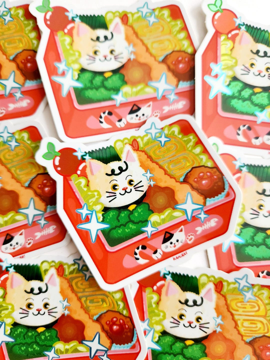 Bento Sticker | Vinyl Sticker, Die-cut Sticker, Cute Sticker, Kawaii ...