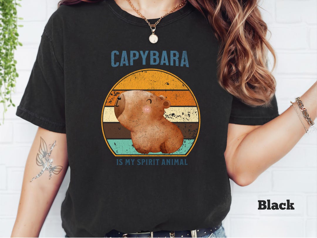 Capybara Shirt, Capybara T-shirt, Animal Lover Shirt, Gift for Capybara ...
