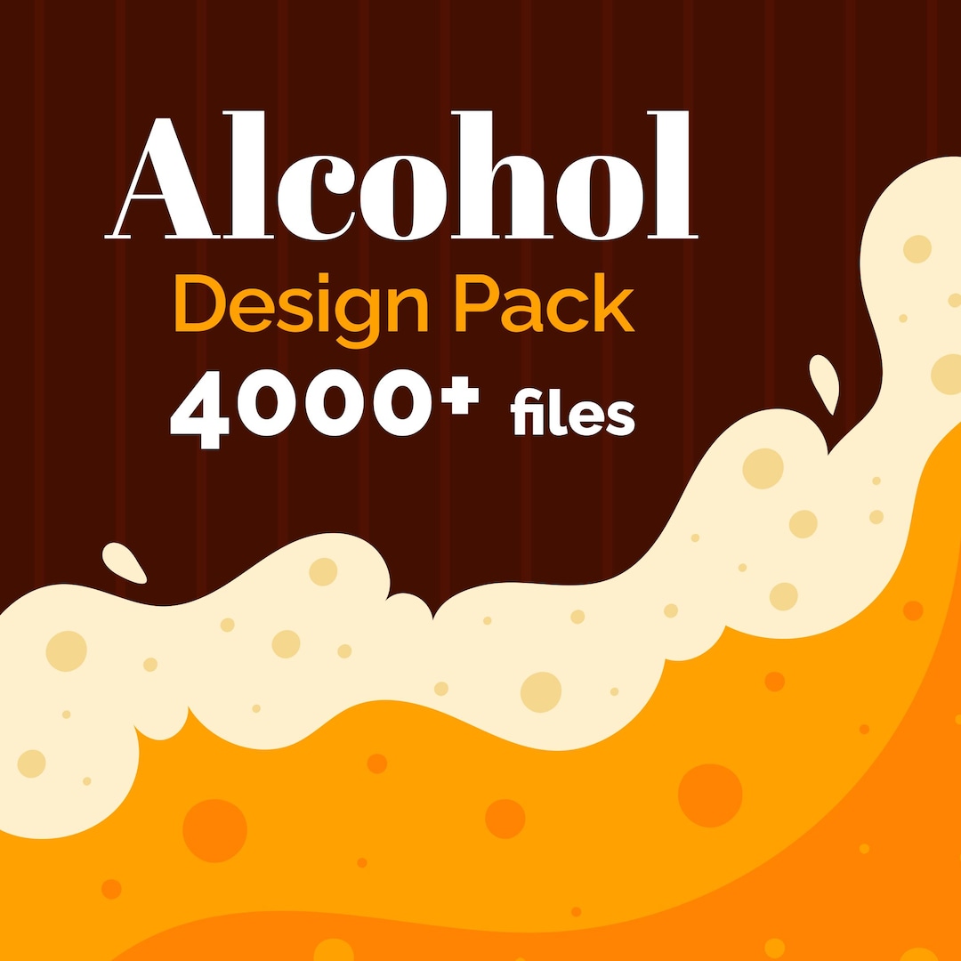 Alcohol Design Bundle 4000+ | Bar Quotes, Cocktails, Whiskey Art | SVG ...