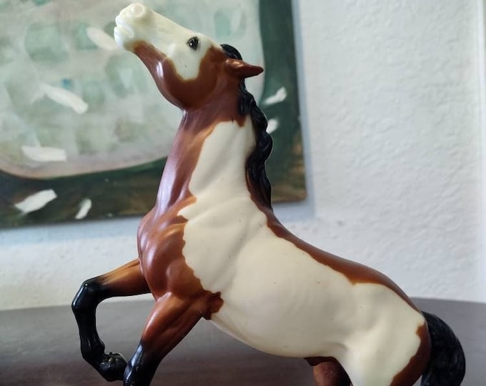 Breyer Pinto Paint Larger Traditional Size Model Horse Stallion Diablo ...