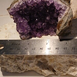 Amethyst Crystal Rock Home Decor Energy Stone Geo Quality Metaphysical ...