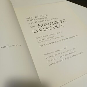 MASTERPIECES of Impressionism and Post-impressionism " the Annenberg ...