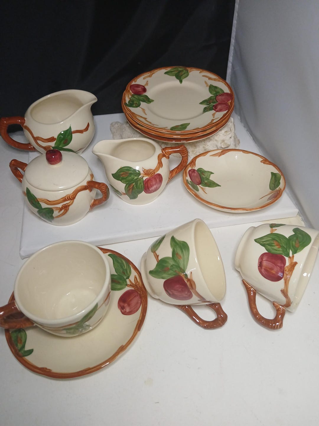 Franciscan Apple Pattern Dishes Sold Individually Vintage Kitchen and Tableware Country Kitchen ...