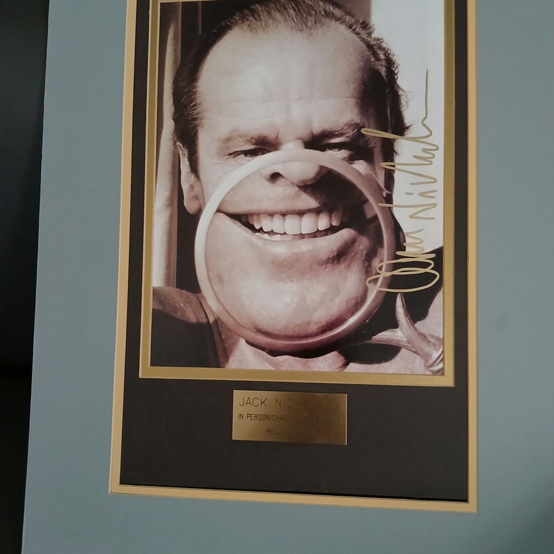 Jack Nicholson Autograph - Etsy