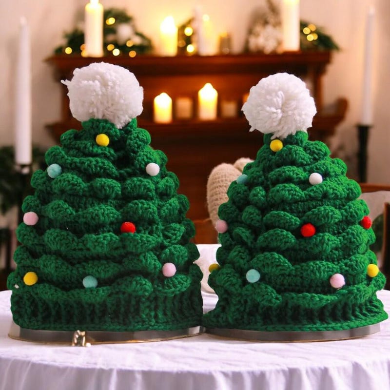 Christmas Tree Hat - Etsy