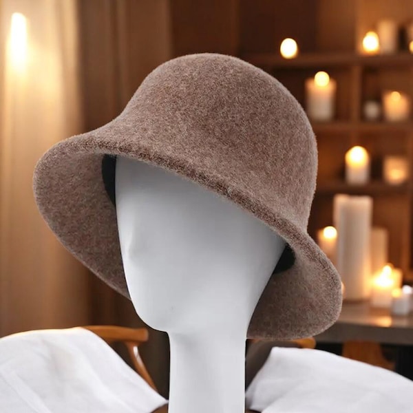 Women Brown Winter Hat - Etsy