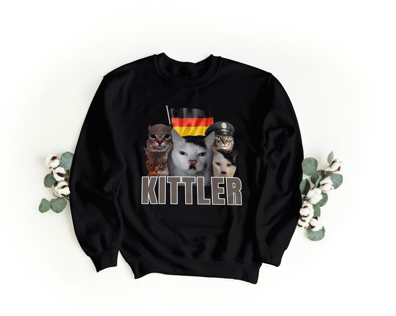 Camiseta de Kittler Cat: Diseño divertido de meme animal (descarga ...