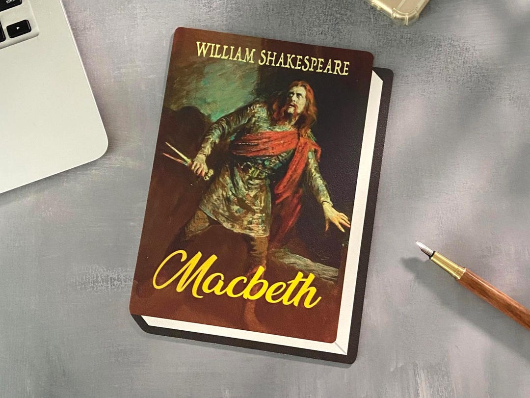 Macbeth Mouse Pad: 3D Novel Design, Literary Gift - Etsy