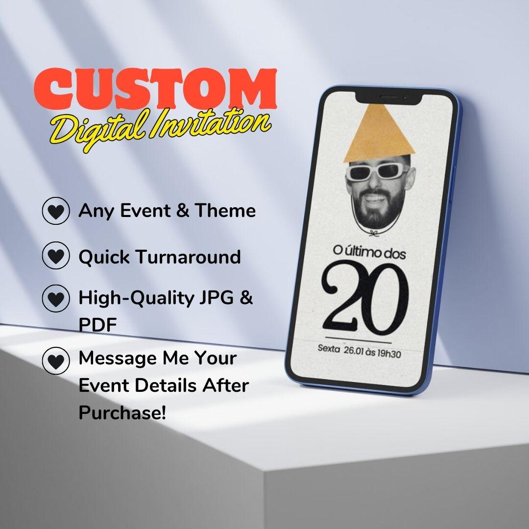 Custom Digital Invitation | Personalized Event Invitation for Any ...
