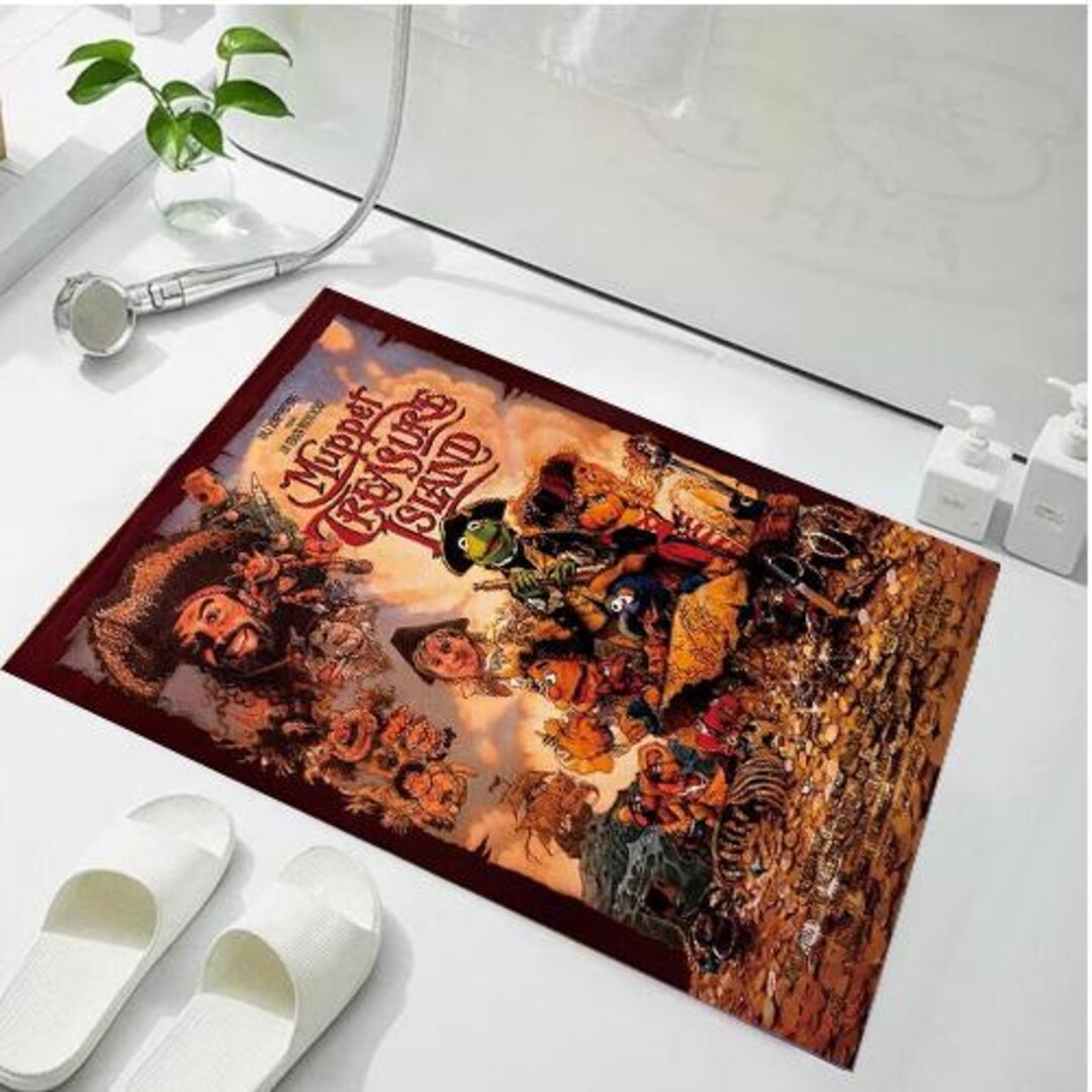 Muppet Treasure Island Doormat Ideas, Anti Slip Rug, Modern Rug - Etsy