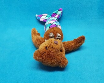 Mermaid Teddy Bear | Etsy