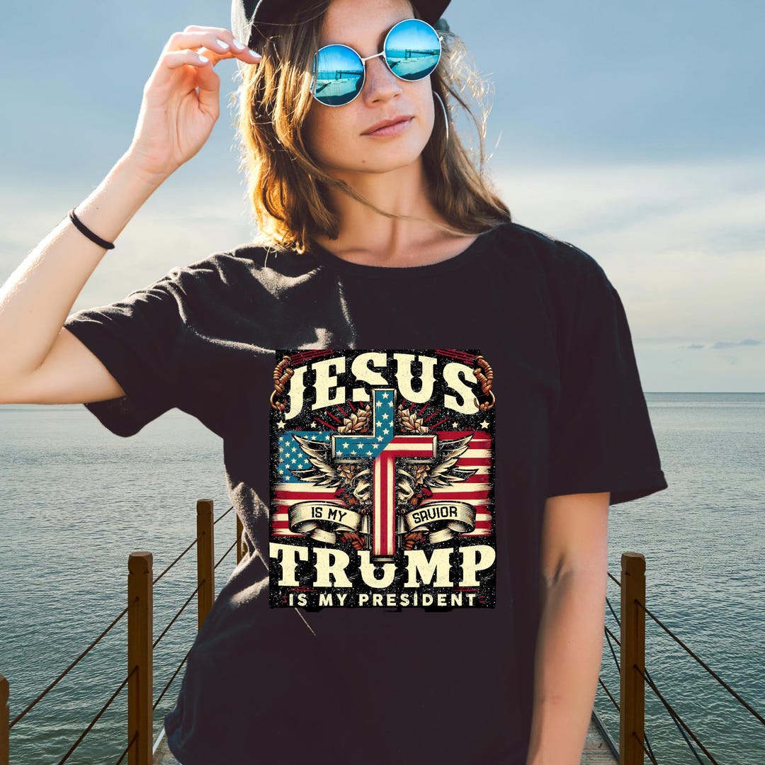 Christian Conservative Patriotic Tee, Religious Trump Supporter Shirt ...