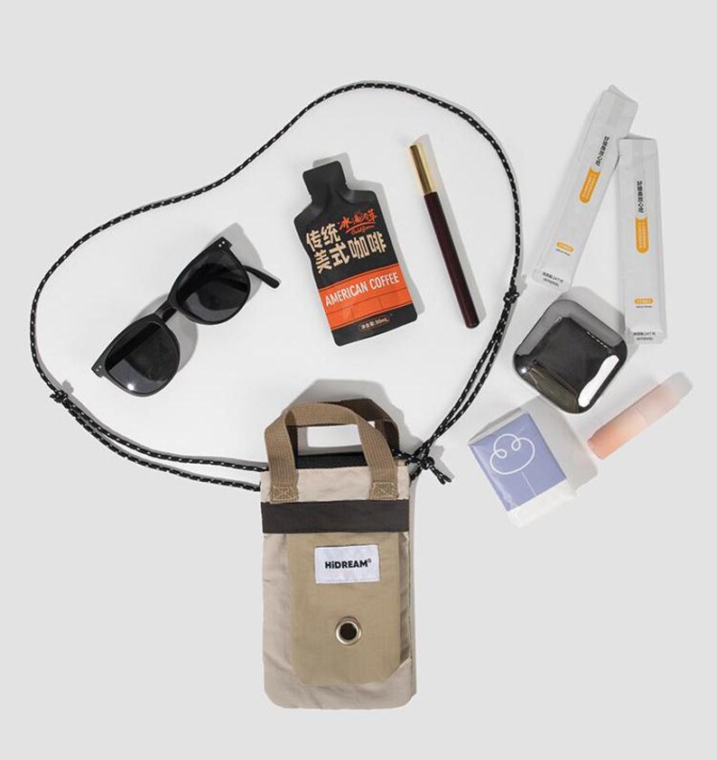 Durable Nylon Poop Bag Holder With Adjustable Shoulder Strap | Wide ...