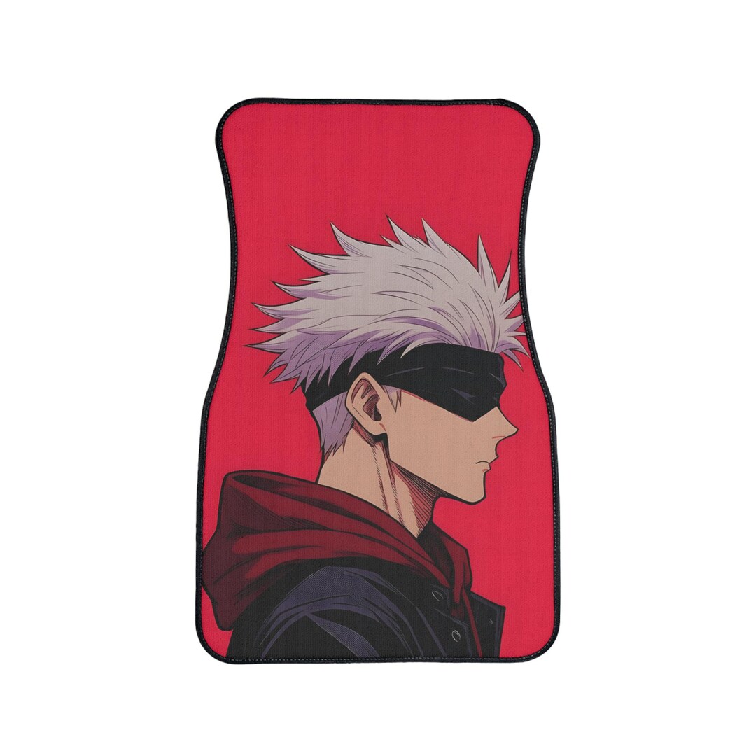 Anime Floor Mat Cool Character Design Stylish Otaku Car Decor Japanese ...