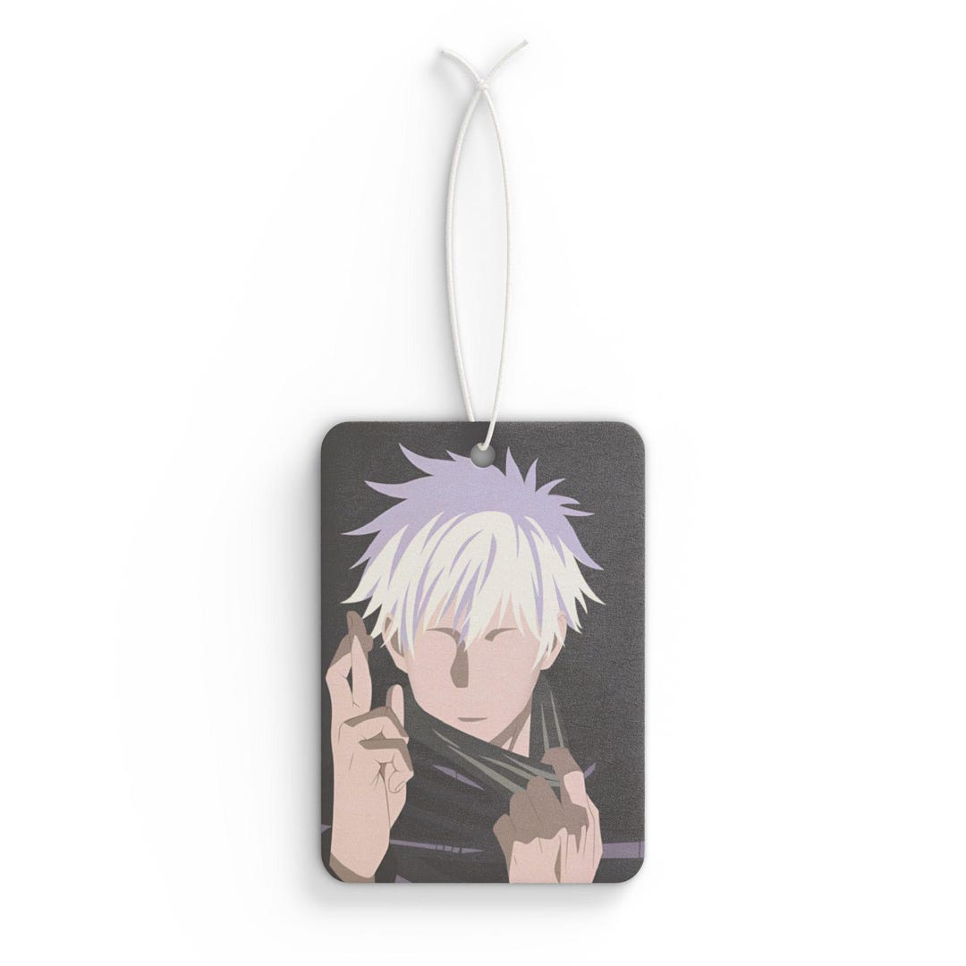 Gojo Car Air Freshener, Anime Manga Gift - Etsy