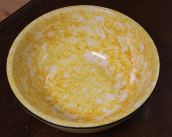 Yellow Spatterware - Etsy
