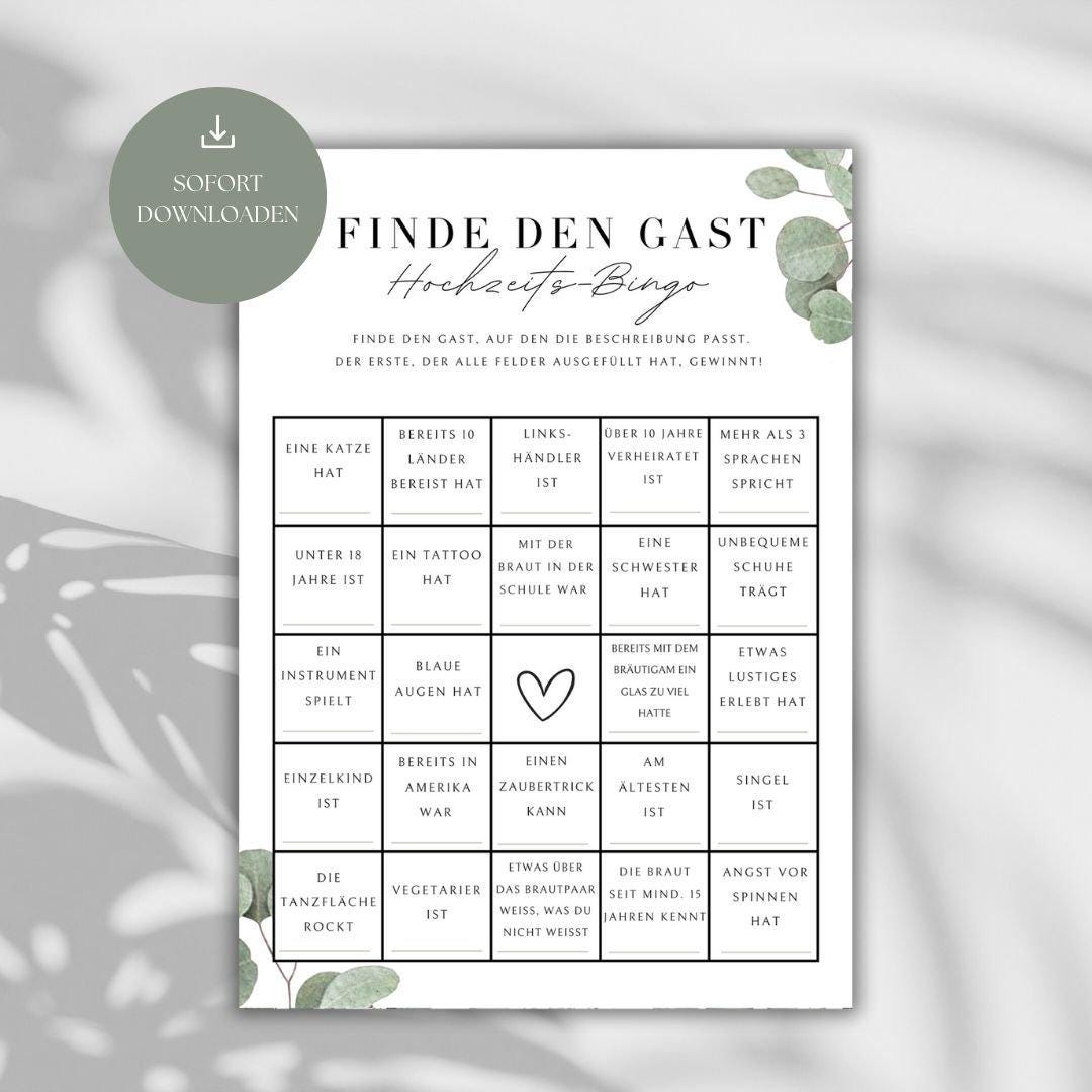 Finde Den Gast Fragen