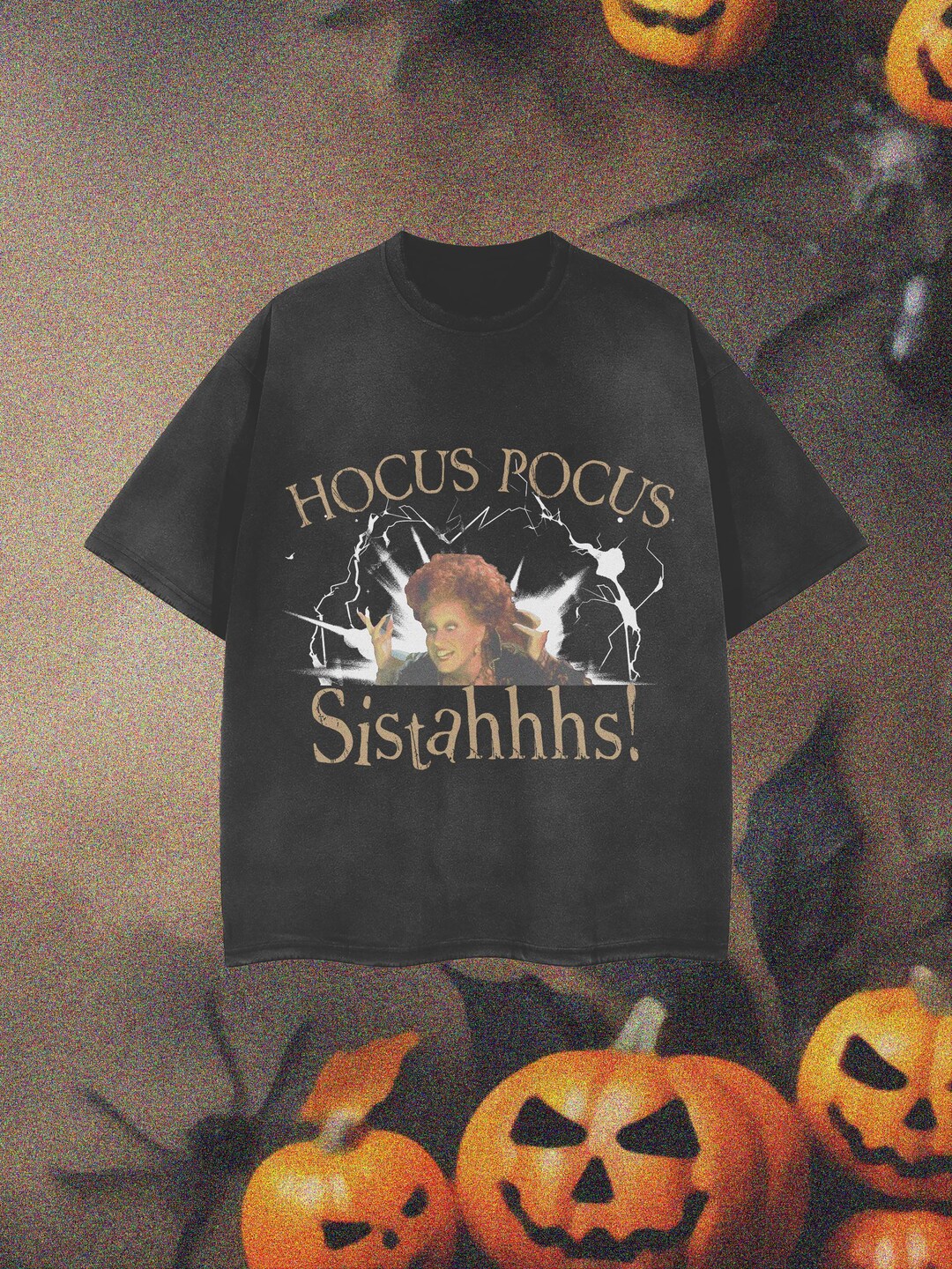 Vintage Disney Hocus Pocus Halloween Wash Frayed T-shirt - Etsy