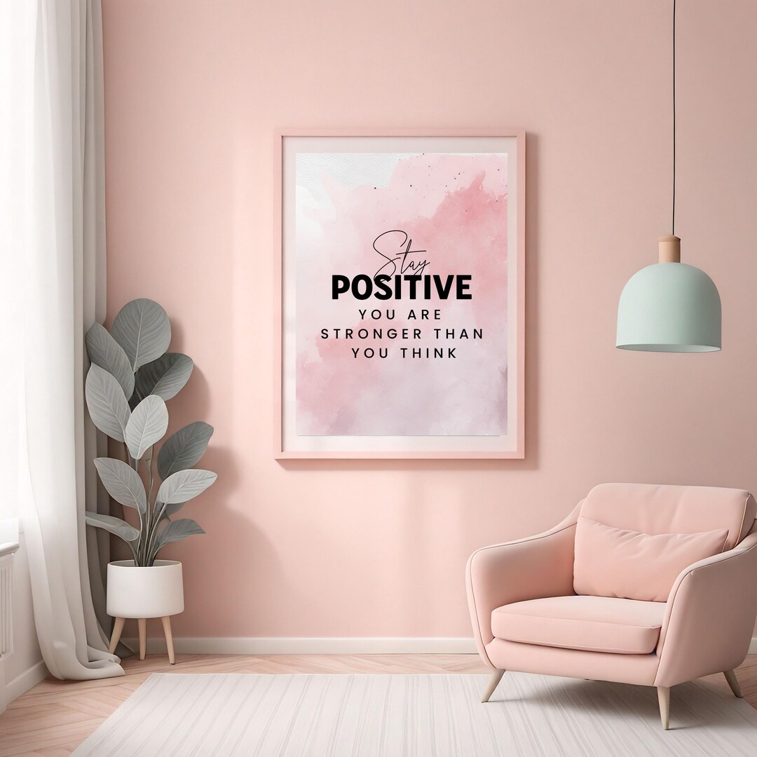 Positive Statements to Manage Your Anxiety Prints Read Daily Positive ...